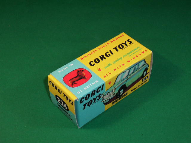 Corgi Toys #226 Morris Mini-Minor. – DRRB Reproduction Boxes