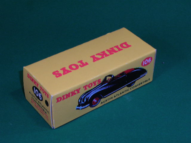 Dinky Toys #106 (#140a) Austin Atlantic. – DRRB Reproduction Boxes