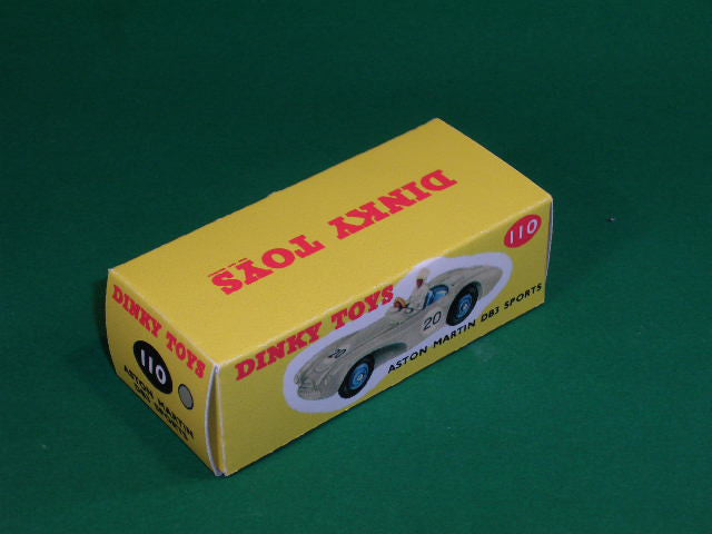 Dinky Toys #110 Aston Martin DB3S (competition finish). – DRRB ...