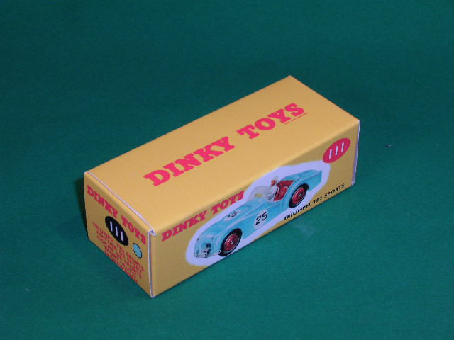Dinky Toys #111 Triumph TR2 Sports (competition finish). – DRRB ...