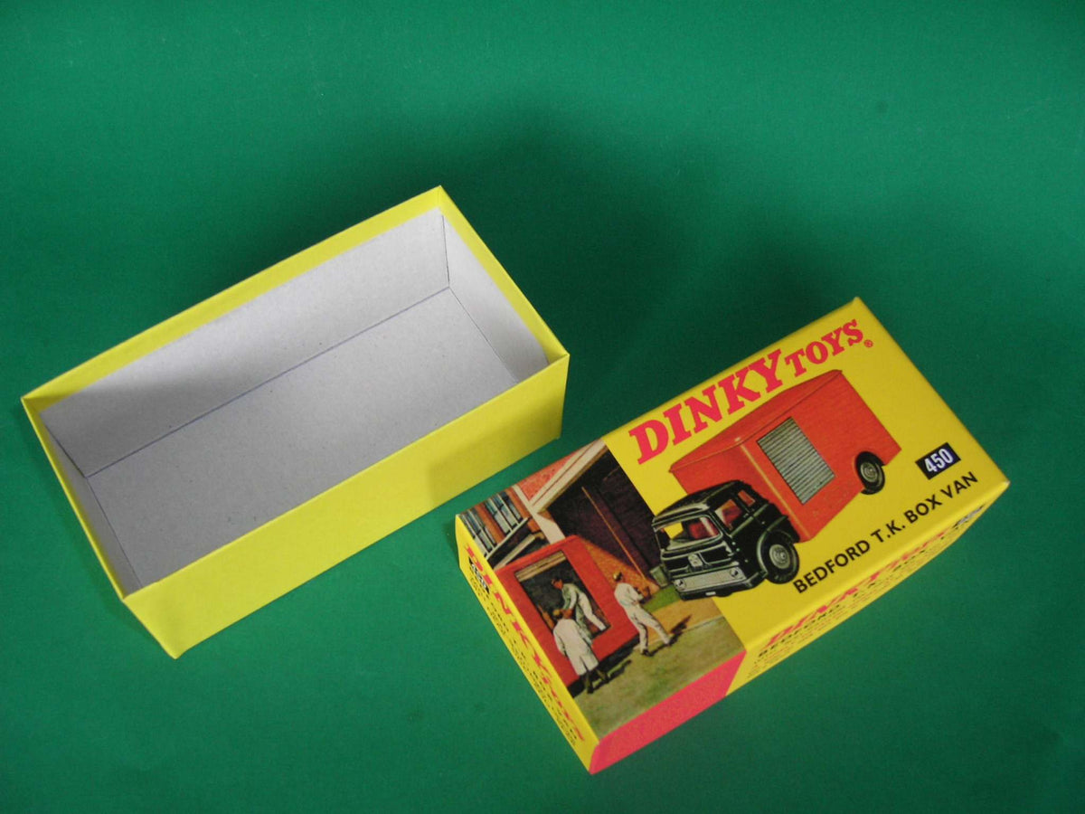 Dinky Toys #450 Bedford TK Box Van (Castrol) – DRRB Reproduction Boxes