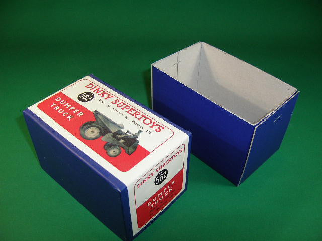 Dinky Toys #562 (#962) Muir-Hill Dumper Truck. – DRRB Reproduction Boxes