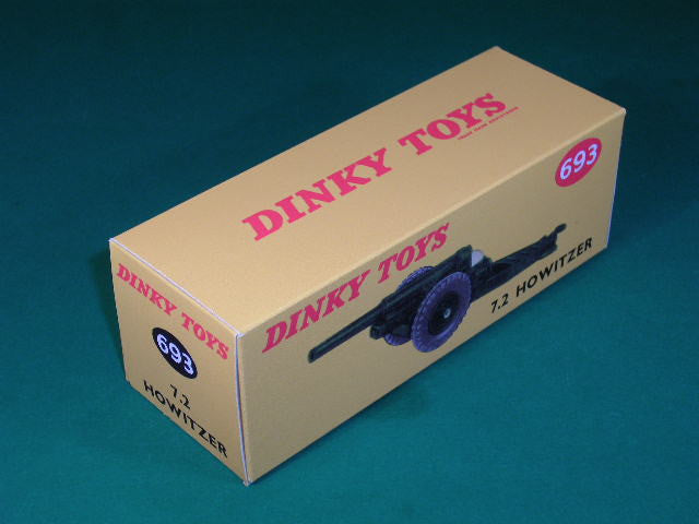 Dinky Toys #693 7.2 Howitzer. – DRRB Reproduction Boxes