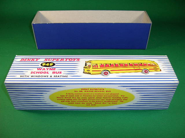 Dinky Toys #949 Wayne School Bus. – DRRB Reproduction Boxes