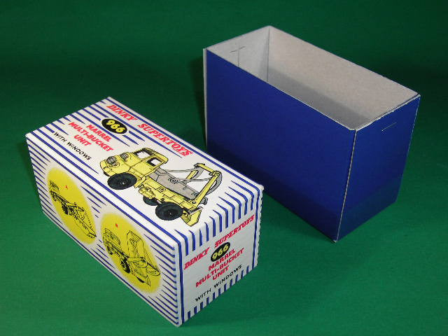 Dinky Toys #966 Marrel Multi-Bucket Unit. – DRRB Reproduction Boxes