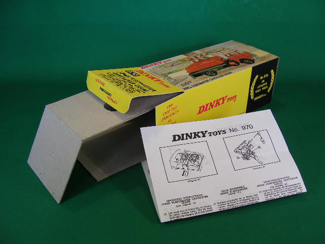 Dinky Toys #970 Jones Fleetmaster Cantilever Crane. – DRRB Reproduction ...