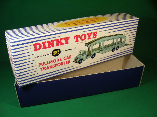 Dinky Toys #982 (#582) Pullmore Car Transporter. – DRRB Reproduction Boxes
