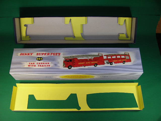 Dinky Toys #983 Car Carrier with Trailer. – DRRB Reproduction Boxes