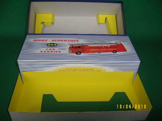 Dinky Toys #984 Car Carrier. – DRRB Reproduction Boxes