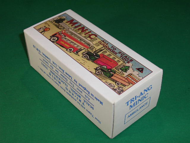 Tri-ang Minic #75M Ambulance (pre-war). – DRRB Reproduction Boxes